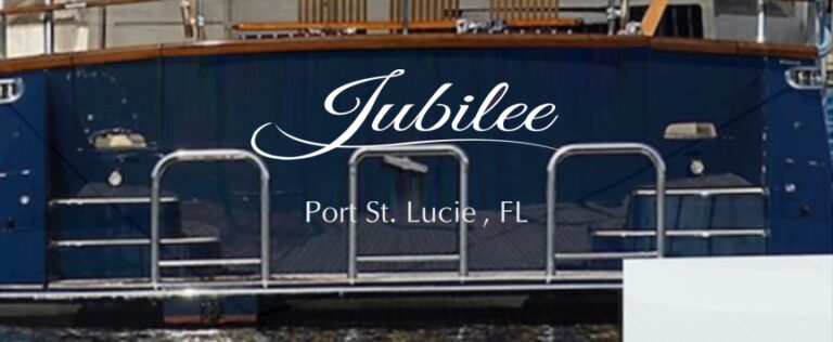 Jubilee boat graphics - Boat Lettering