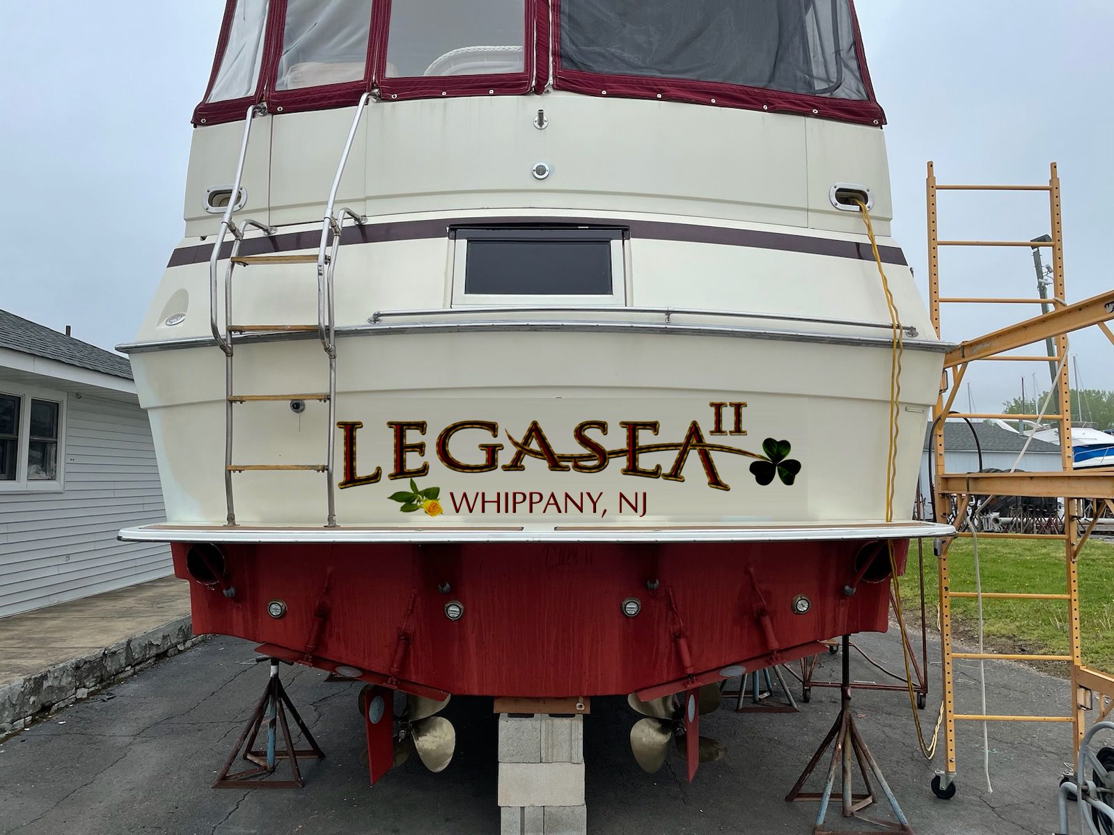 Legasea boat graphics - New Jersey - Boat Lettering
