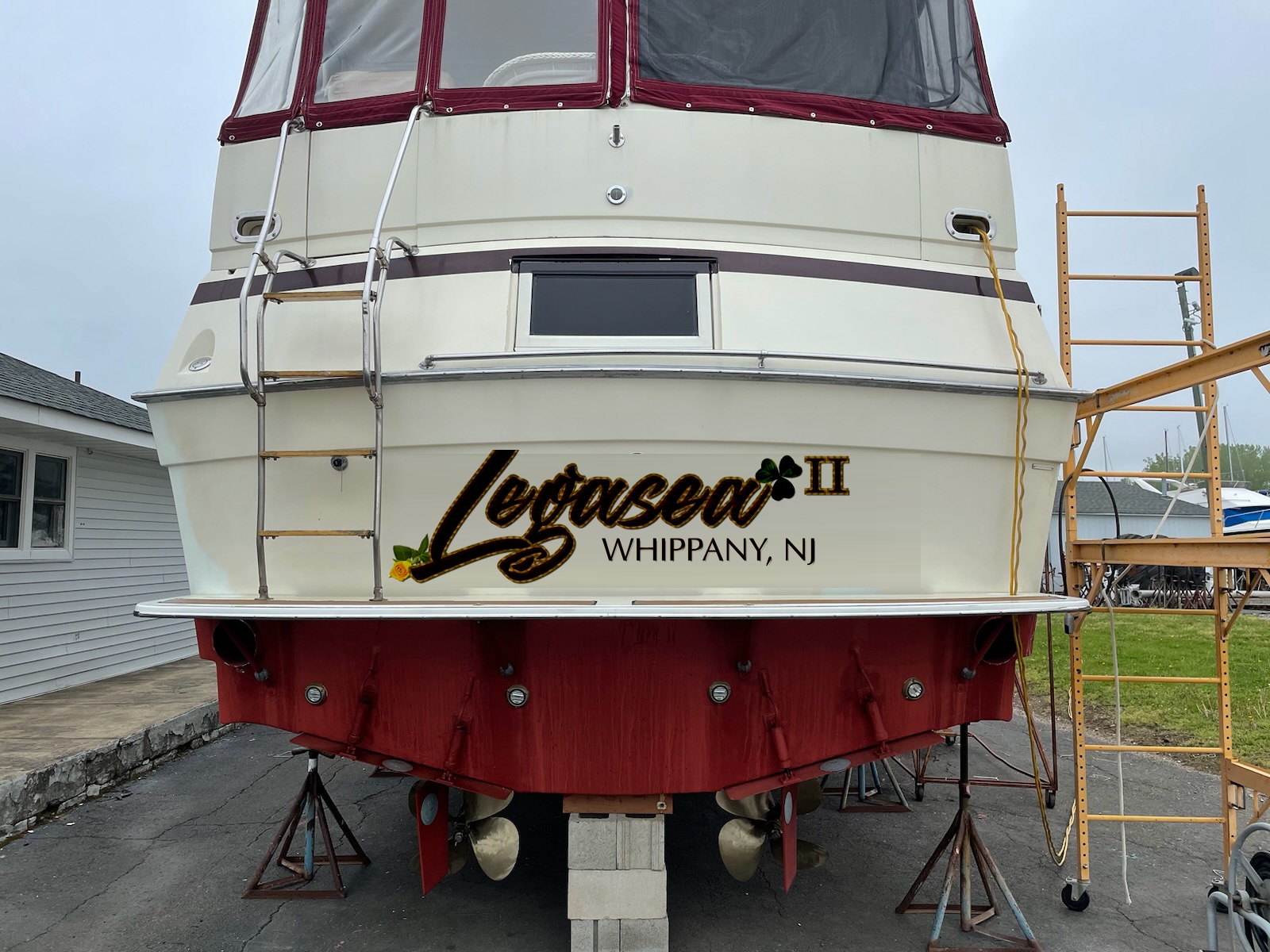 Legasea boat graphics - New Jersey - Boat Lettering