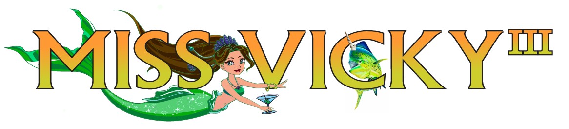 Miss Vicky III boat graphic - Boat Lettering