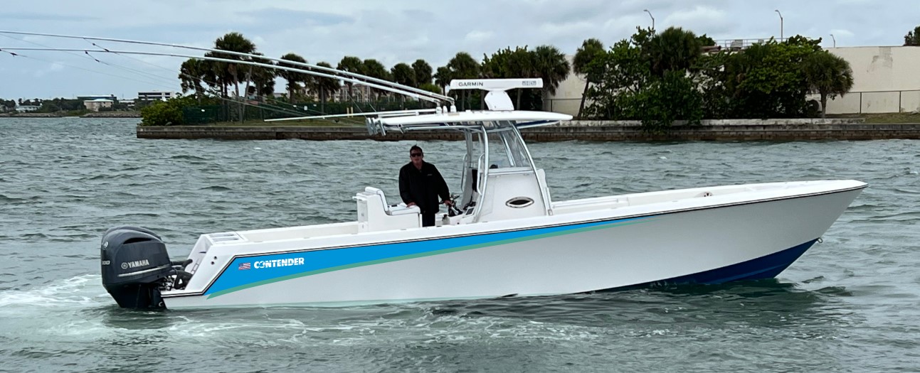 Phase II boat graphics - Boat Lettering